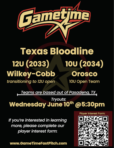Gametime Stars Fastpitch Club